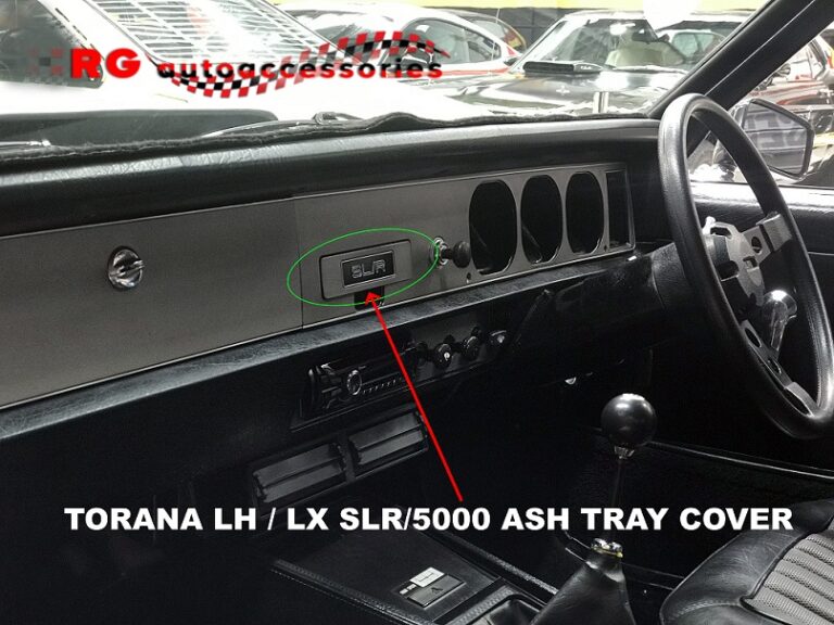 HOLDEN TORANA LH / LX SLR/5000 L34 INTERIOR ASH TRAY BADGE COVER SL SS ...