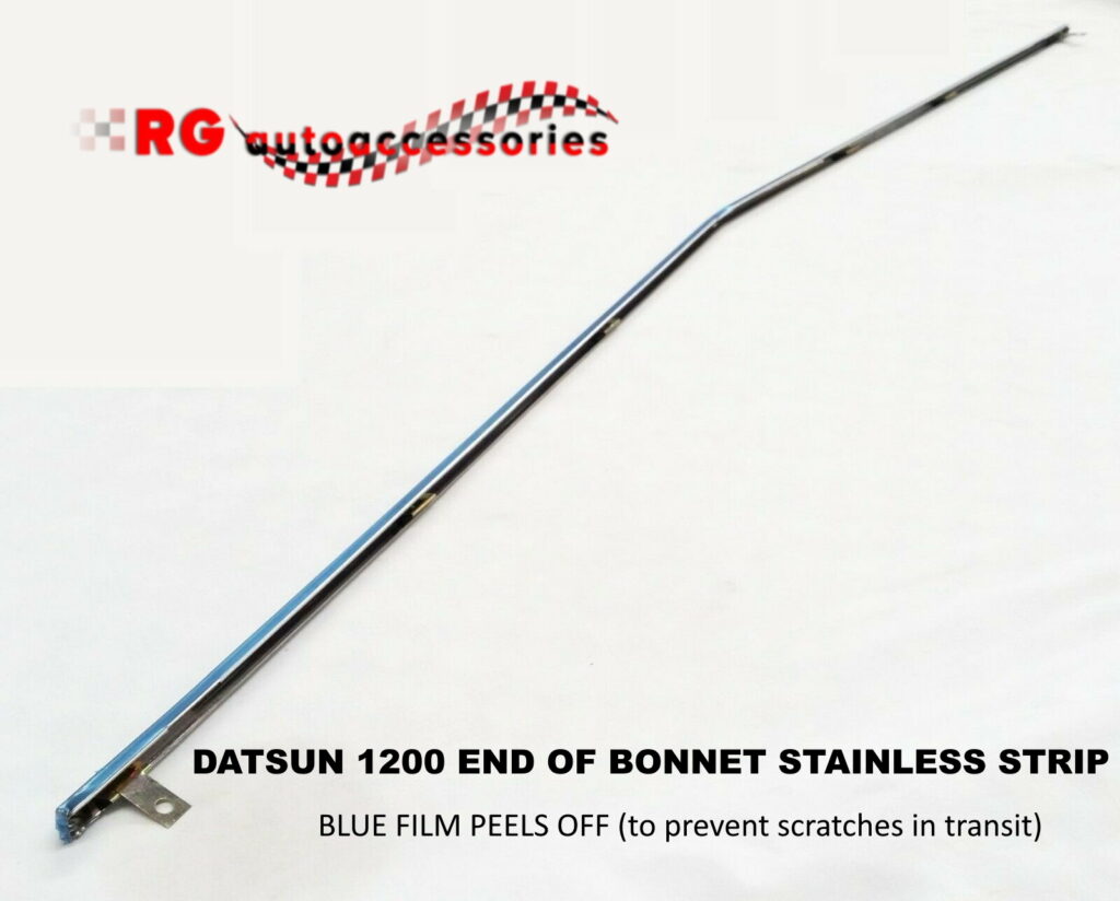 DATSUN / NISSAN 1200 B110 B120 STAINLESS BONNET STRIP MOULD TO SUIT ...