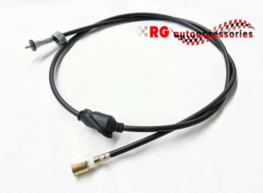 MAZDA RX3 808 SPEEDOMETER SPEEDO CABLE AND RUBBER FIREWALL GROMMET TO ...