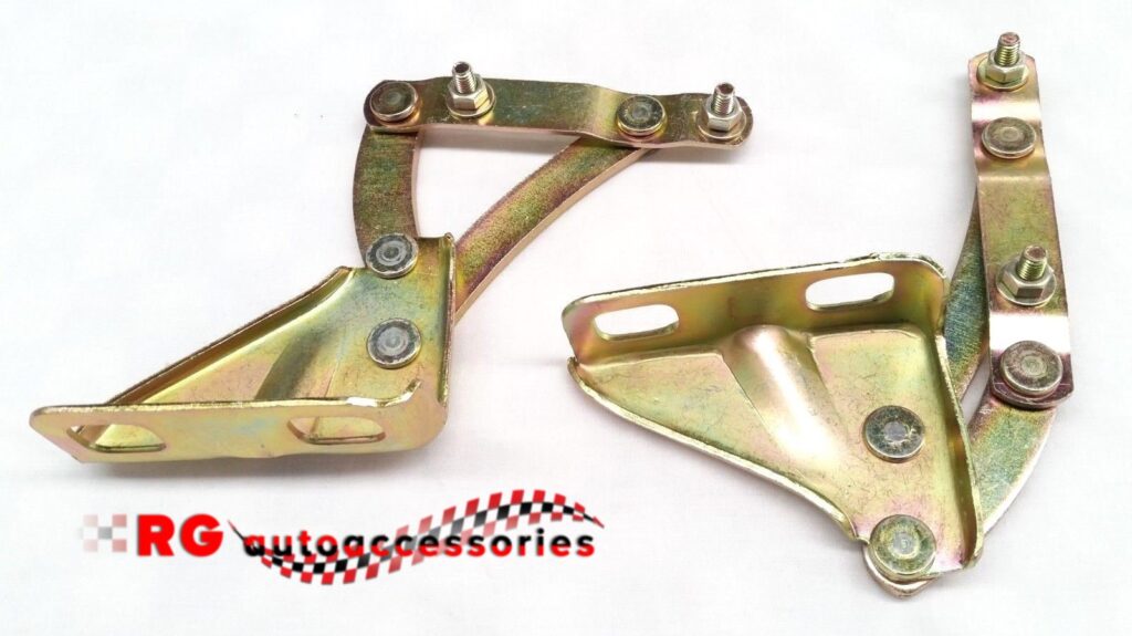 MAZDA M10A R100 ROTARY COUPE BONNET HOOD HINGES PAIR WITH FREE FREIGHT ...