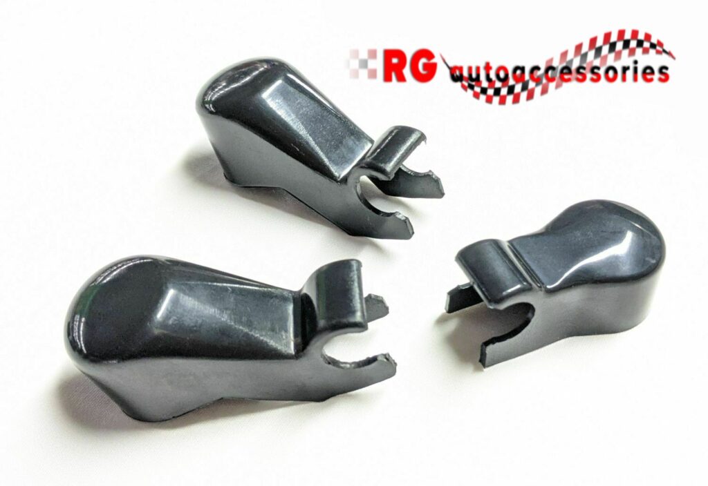 MAZDA RX7 SERIES 2 and 3 PLASTIC WIPER ARM COVER SET 3 PIECE KIT FOR ...