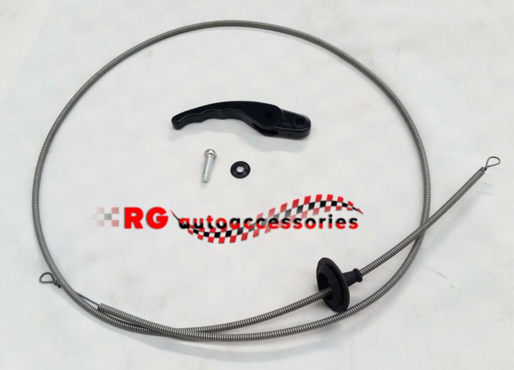 FORD ESCORT MK1 BONNET HOOD RELEASE CABLE & HANDLE KIT WITH FREE ...