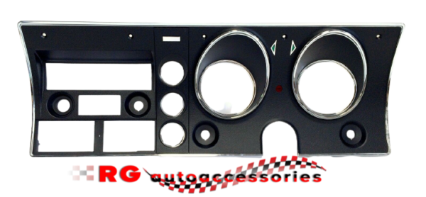 FORD FALCON FAIRMONT XY GS BLACK DASH DASHBOARD FASCIA PANEL WITH CLOCK ...