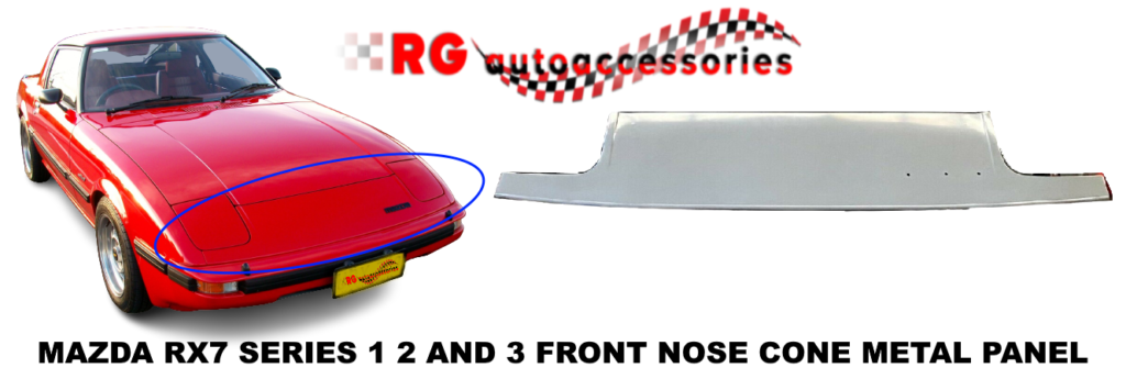 MAZDA RX7 METAL FRONT NOSE HEADLIGHT PANEL SERIES 1 2 3 SA22C 1979 1985 ...