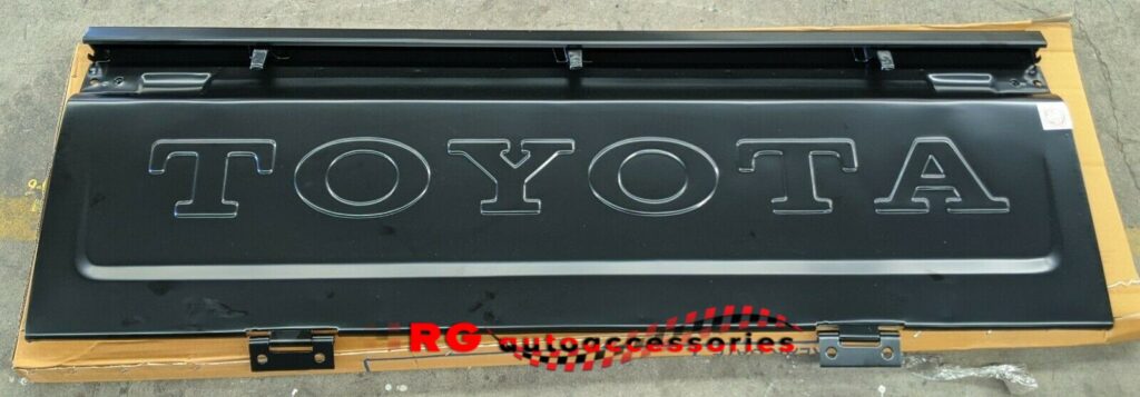 TOYOTA HILUX TAIL GATE STEEL TAILGATE AND HINGES HANDLES KIT RN30 RN40 ...